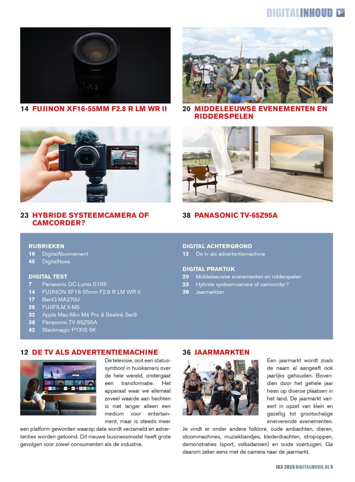 Nieuwe uitgave: Digital Movie 163 2025 | FWD