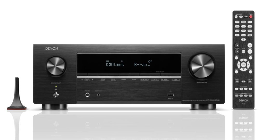 Denon lanceert 7.2-kanaals AVR-X1800H 8K AV-receiver | FWD