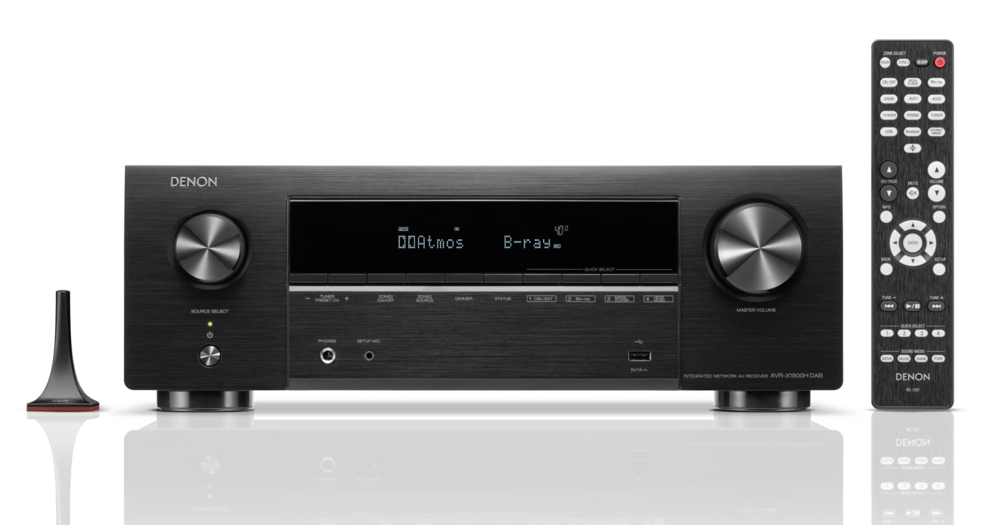 Denon lanceert 7.2-kanaals AVR-X1800H 8K AV-receiver | FWD