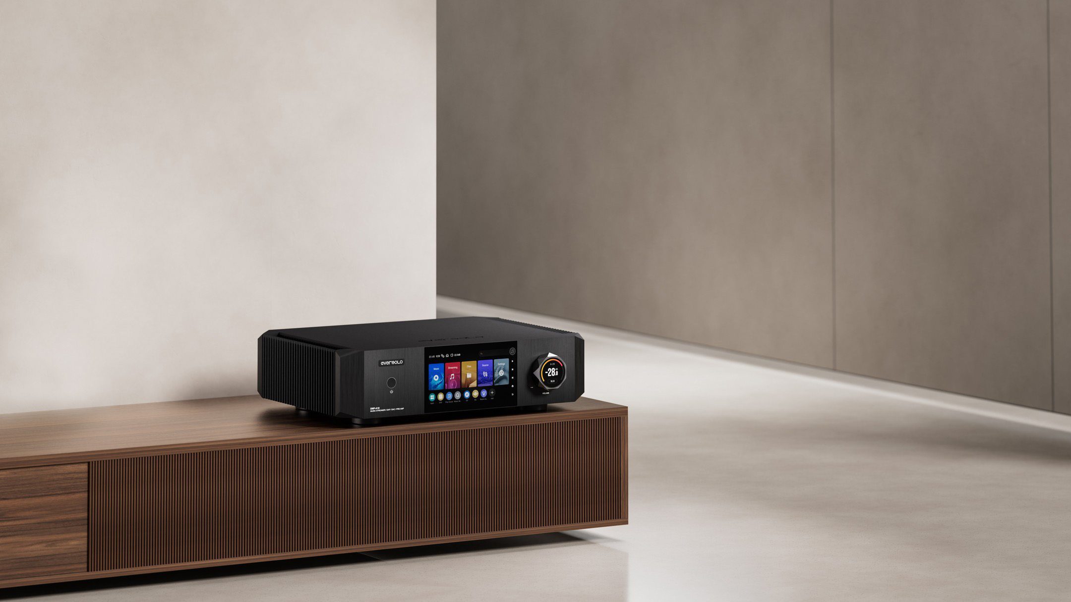 Review: Eversolo Play - Streamingversterker krijgt groot touchscreen | FWD
