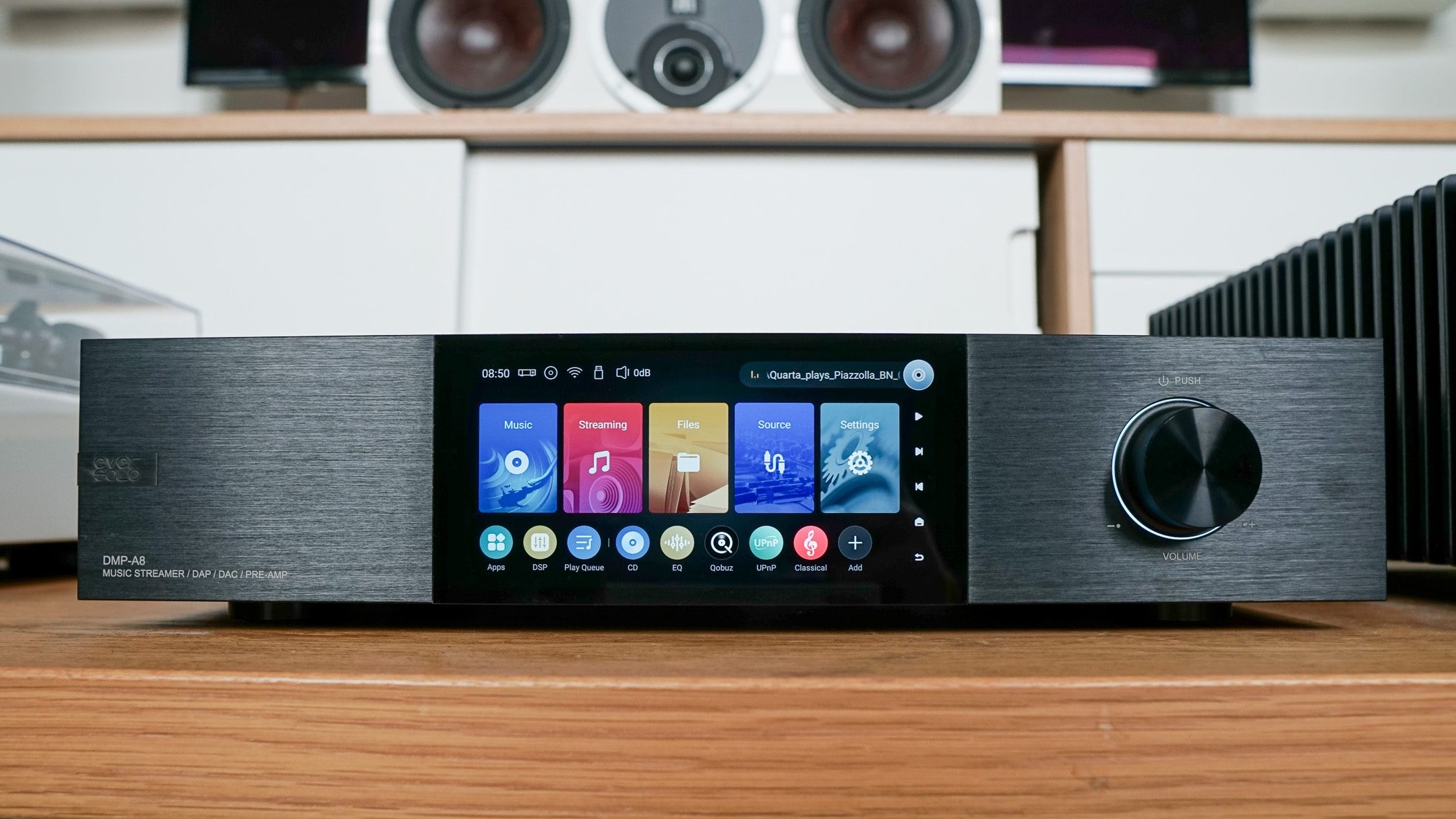 Review: Eversolo DMP-A8 - Streamer met veel functies en apps | FWD