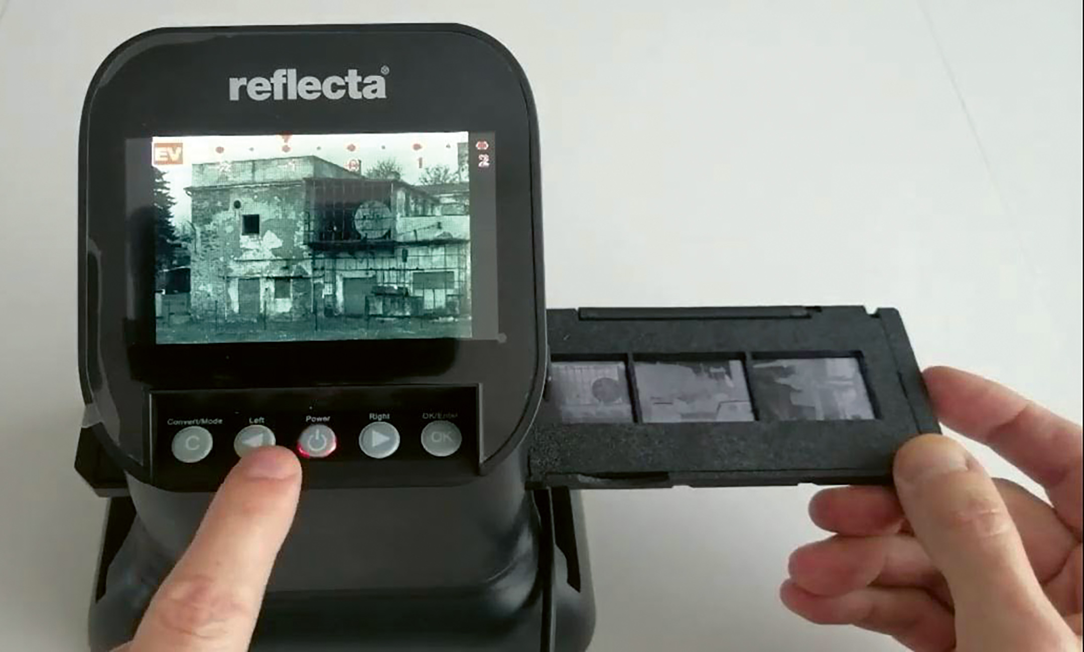 Reflecta X66 en Plustek OpticFilm 810 | FWD