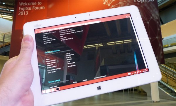Fujitsu Stylistic Q584 Windows 8 tablet getoond in video | FWD