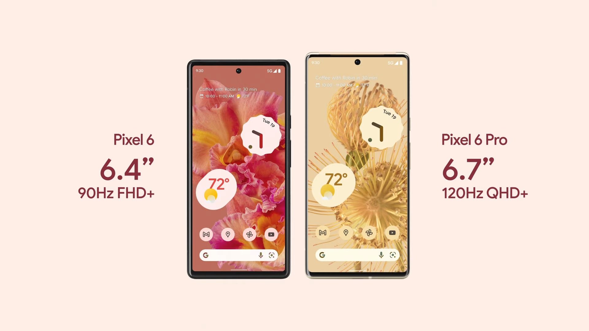 Google Pixel 6 en Pixel 6 Pro officieel: vijf jaar updates en Tensor ...