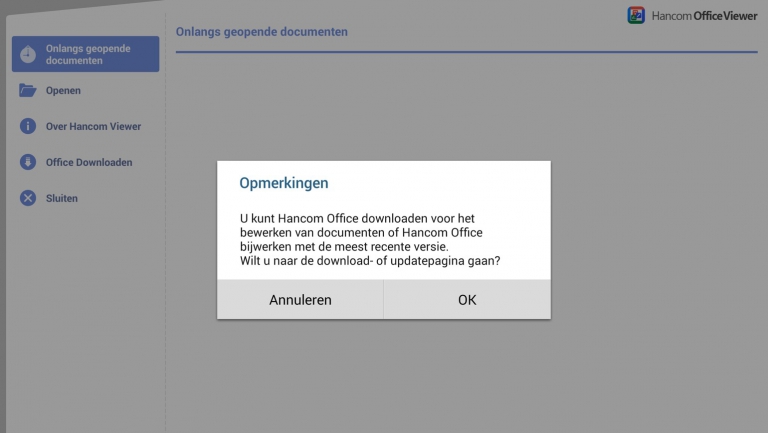 Hancom Office nu te installeren op Galaxy TabPRO en NotePRO tablets | FWD
