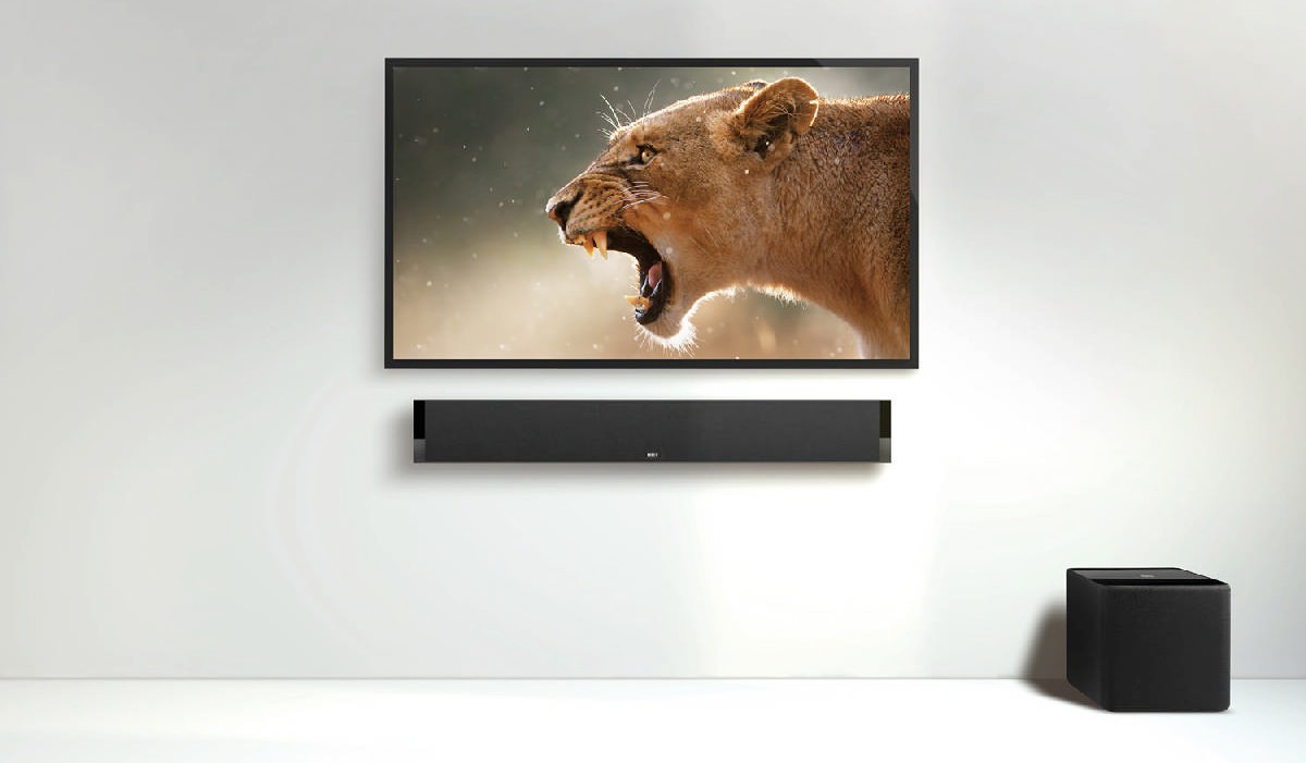 KEF lanceert V720W Digital TV soundbar systeem | FWD