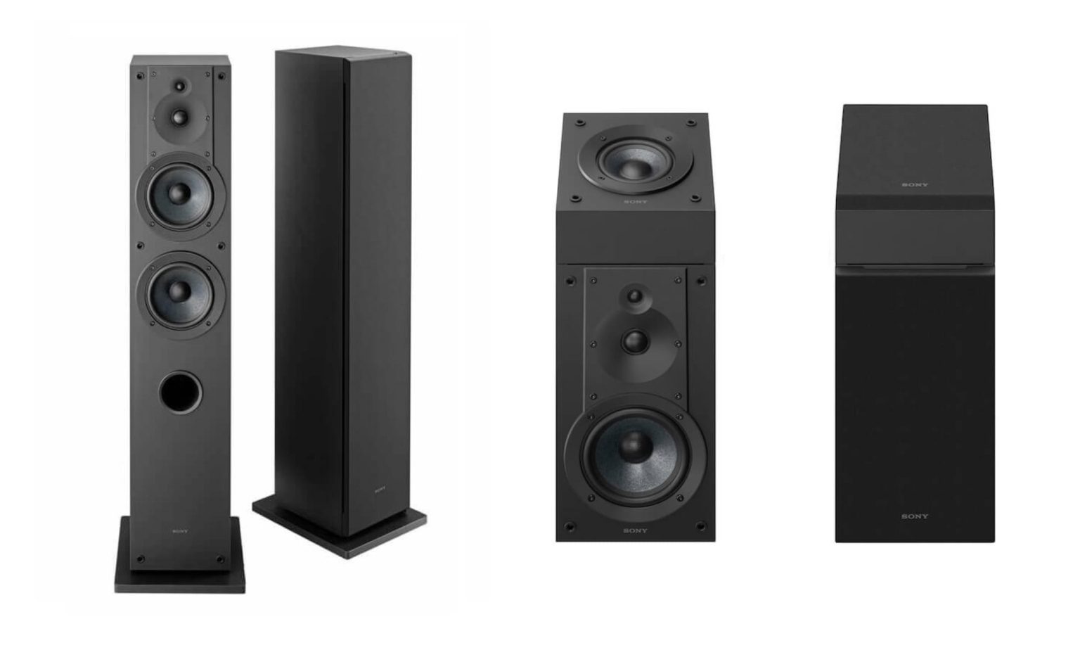 Sony lanceert betaalbare CS-Serie luidsprekers voor de thuisbioscoop | FWD