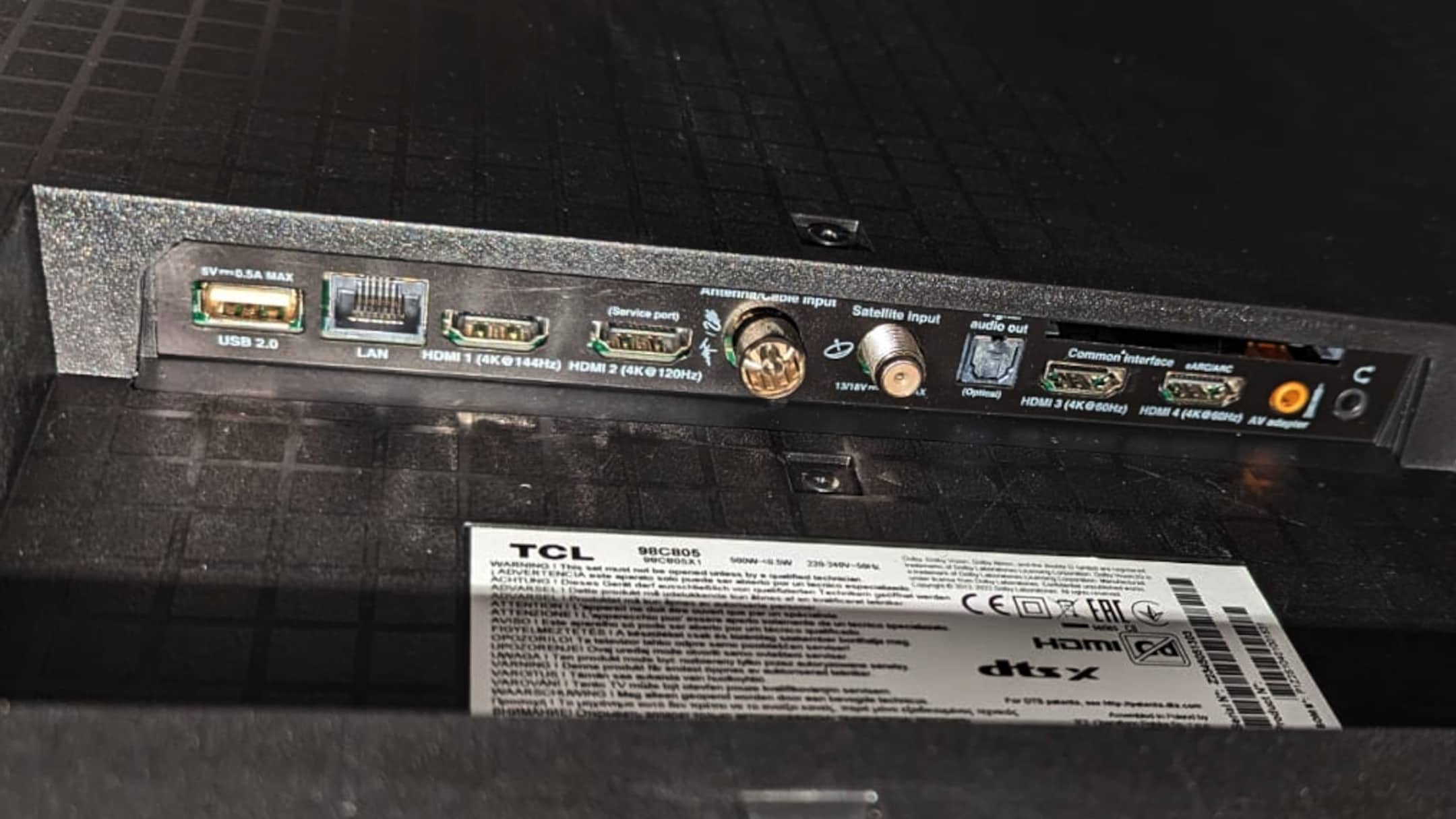 Review: TCL 98C805 (C805-serie) lcd led tv | FWD