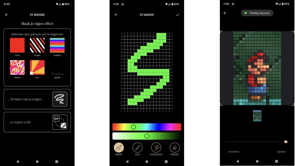 Review: Twinkly Squares - Pixel Art op je muur | FWD