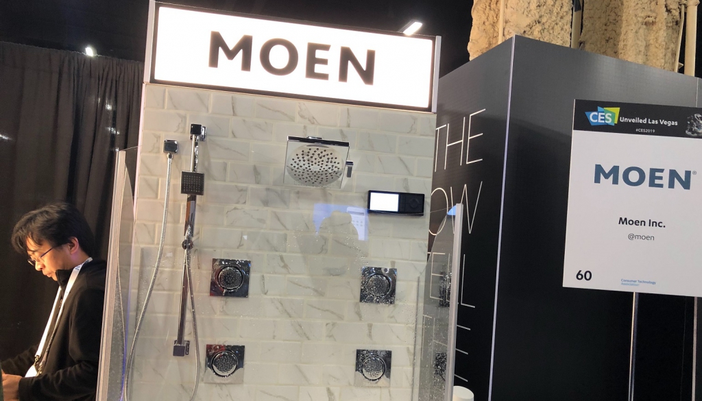 U by Moen Smart Shower krijgt ondersteuning voor stemassistenten | FWD
