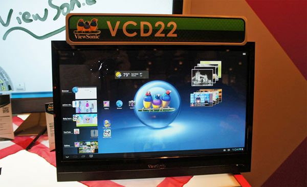 ViewSonic toont 22 inch VCD22 Android Smart Display | FWD
