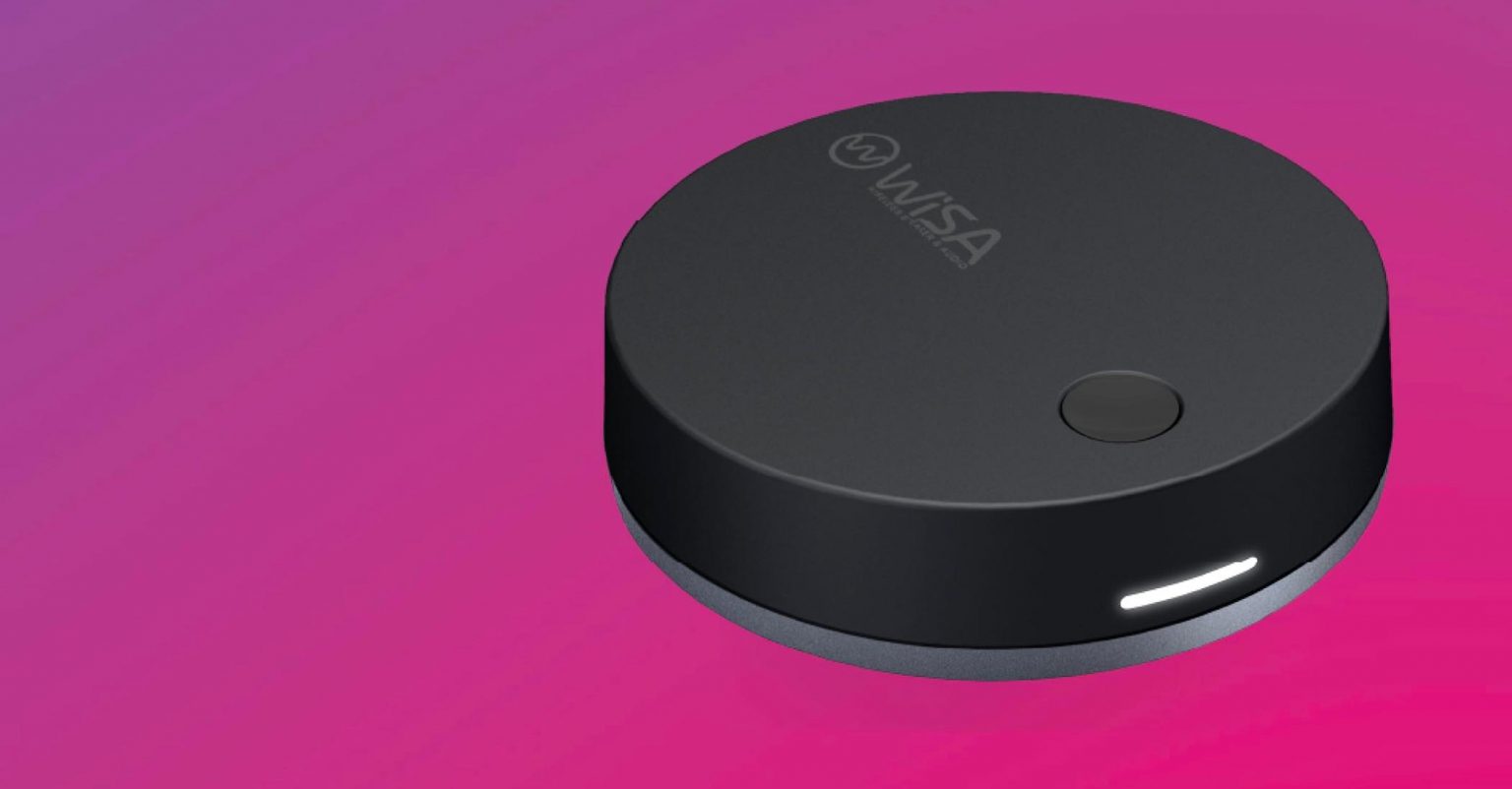 WiSA SoundSend box verstuurt tv audio draadloos naar speakers | FWD