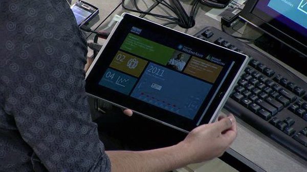Microsoft toont Windows 8 tablet concept | FWD