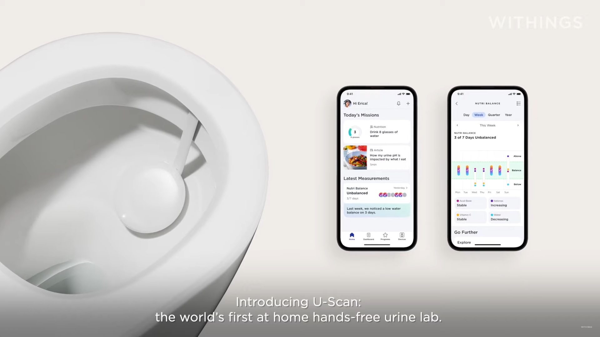 Withings U-Scan meet je gezondheid in de toiletpot | FWD