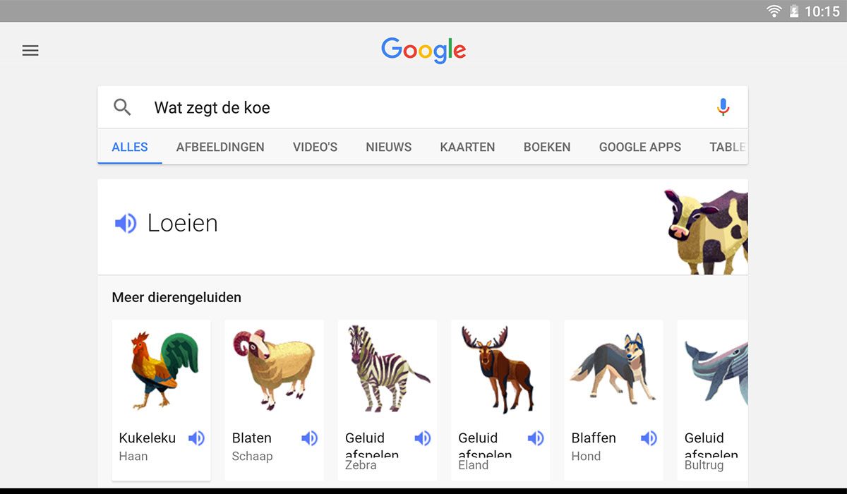 Zoekmachines Google