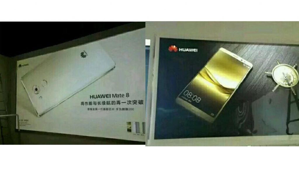 Posters van Huawei Mate 8 bevestigen eerdere lek | FWD