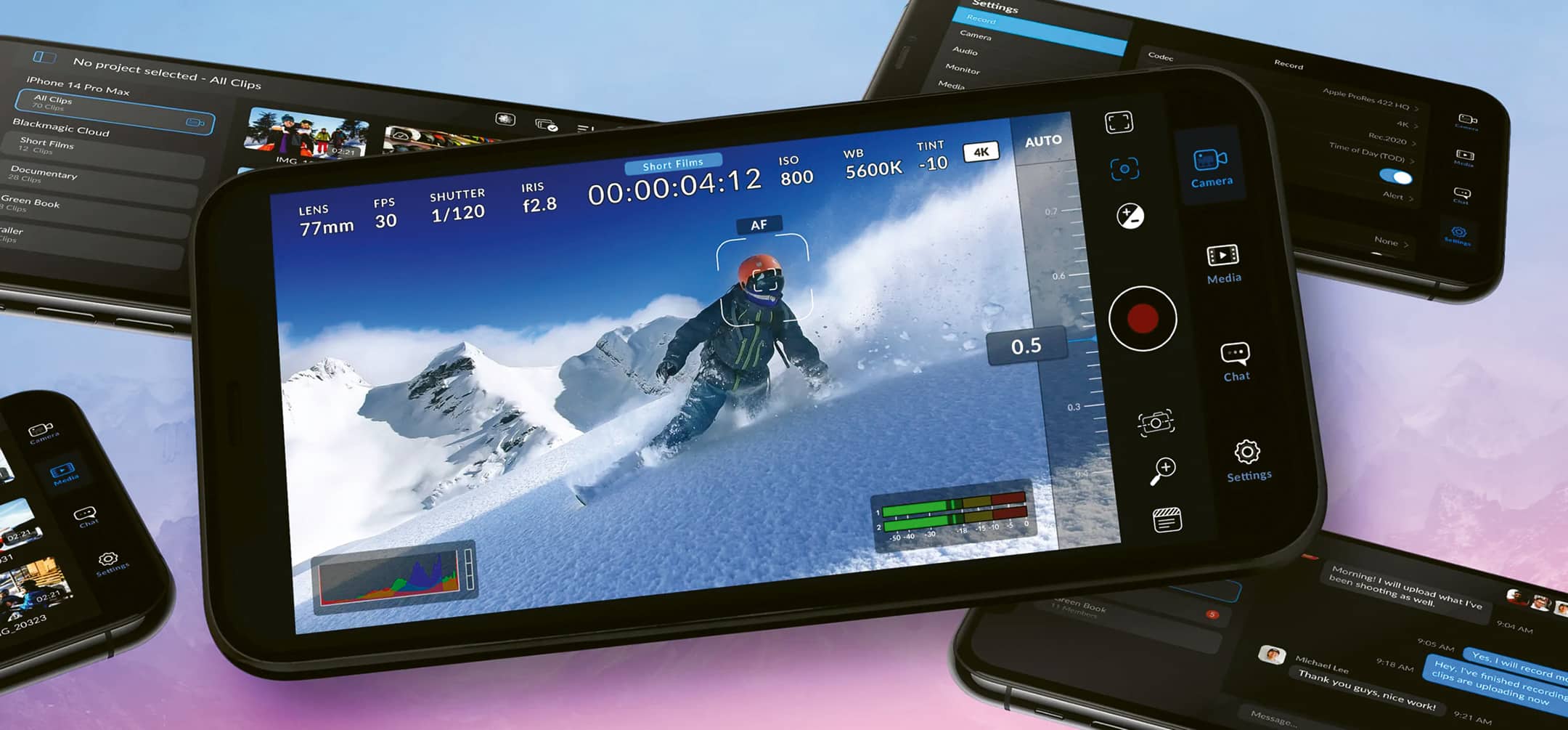 De iPhone 15 als procamcorder met Blackmagic Camera en externe SSD | FWD
