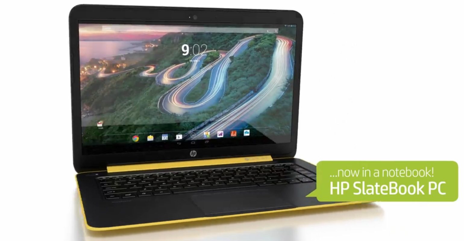 De HP Slatebook 14 is een Android laptop met touchscreen | FWD