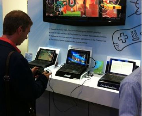 Eee Pad Transformer met Android 3.1 biedt PS3 en Xbox 360 game ...